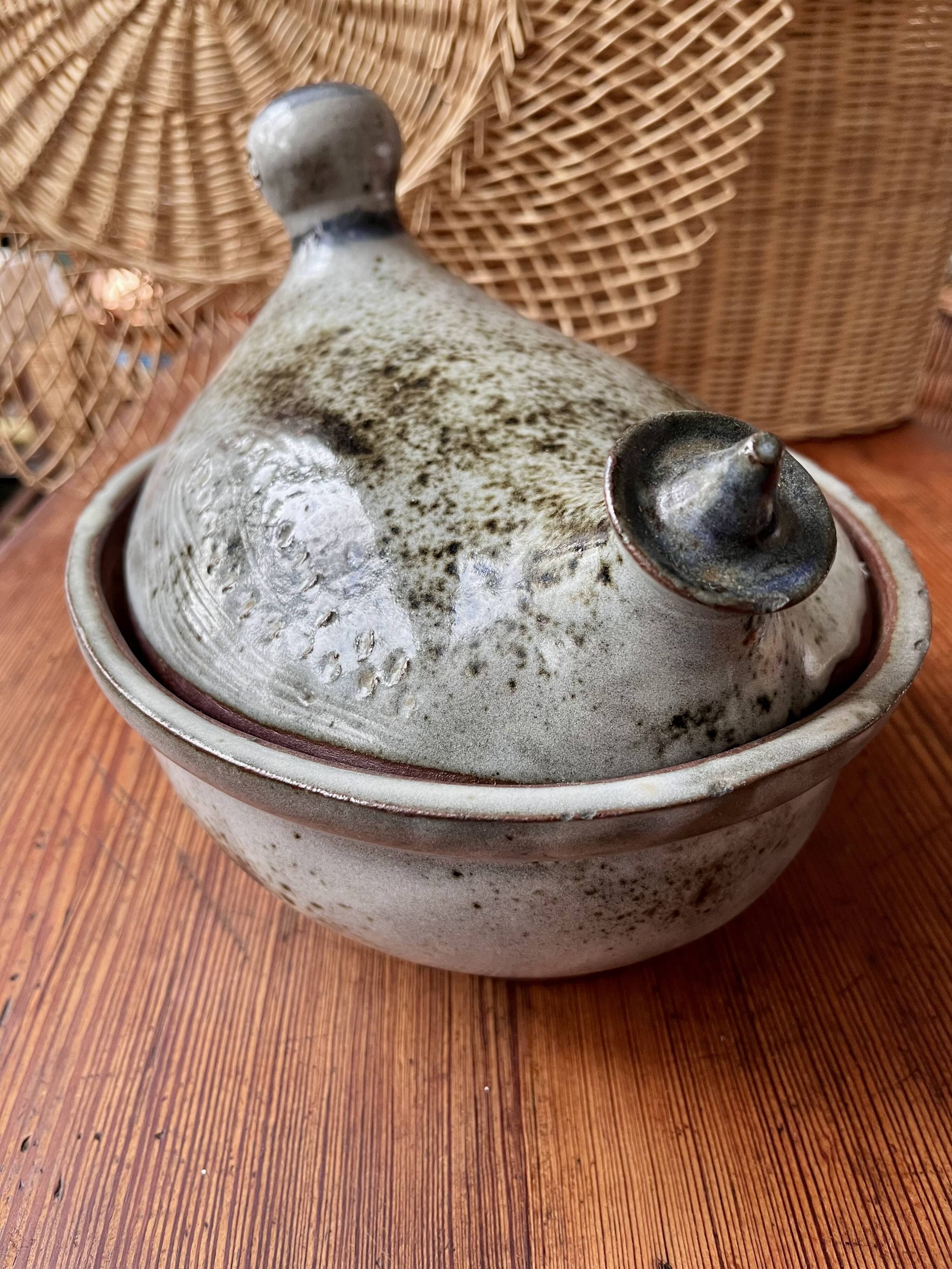 Soupière zoomorphe oiseau Thierry&Chantal Robert Atelier Grés du Loir Poncé | Selency