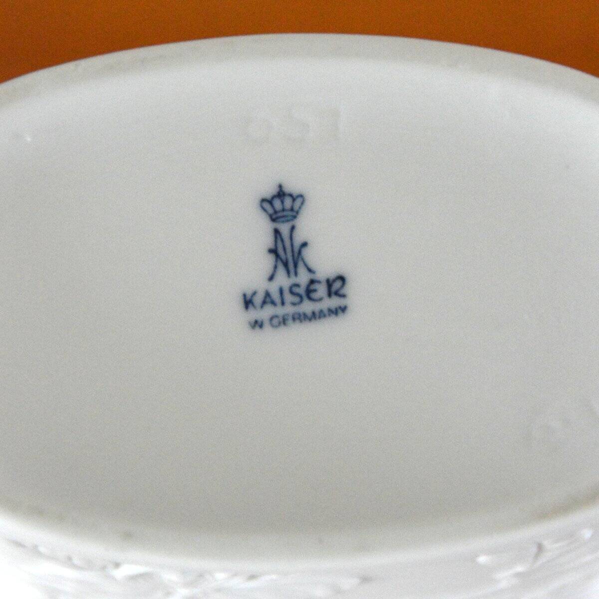 Vase en porcelaine / Faience / Biscuit par Ak Kaiser, Allemagne 1970 ...