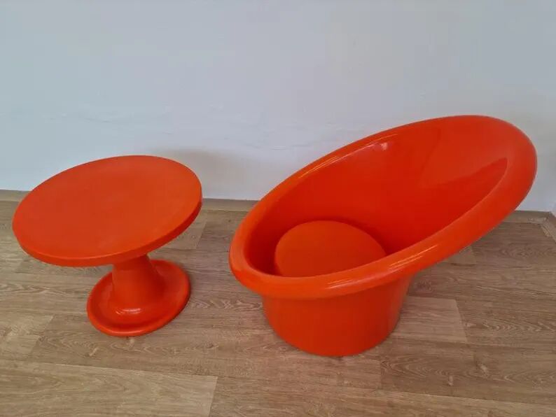 Fauteuil et table Skopa, Ole Gjerløv Knudsen & Torben Lind, Ikea ...