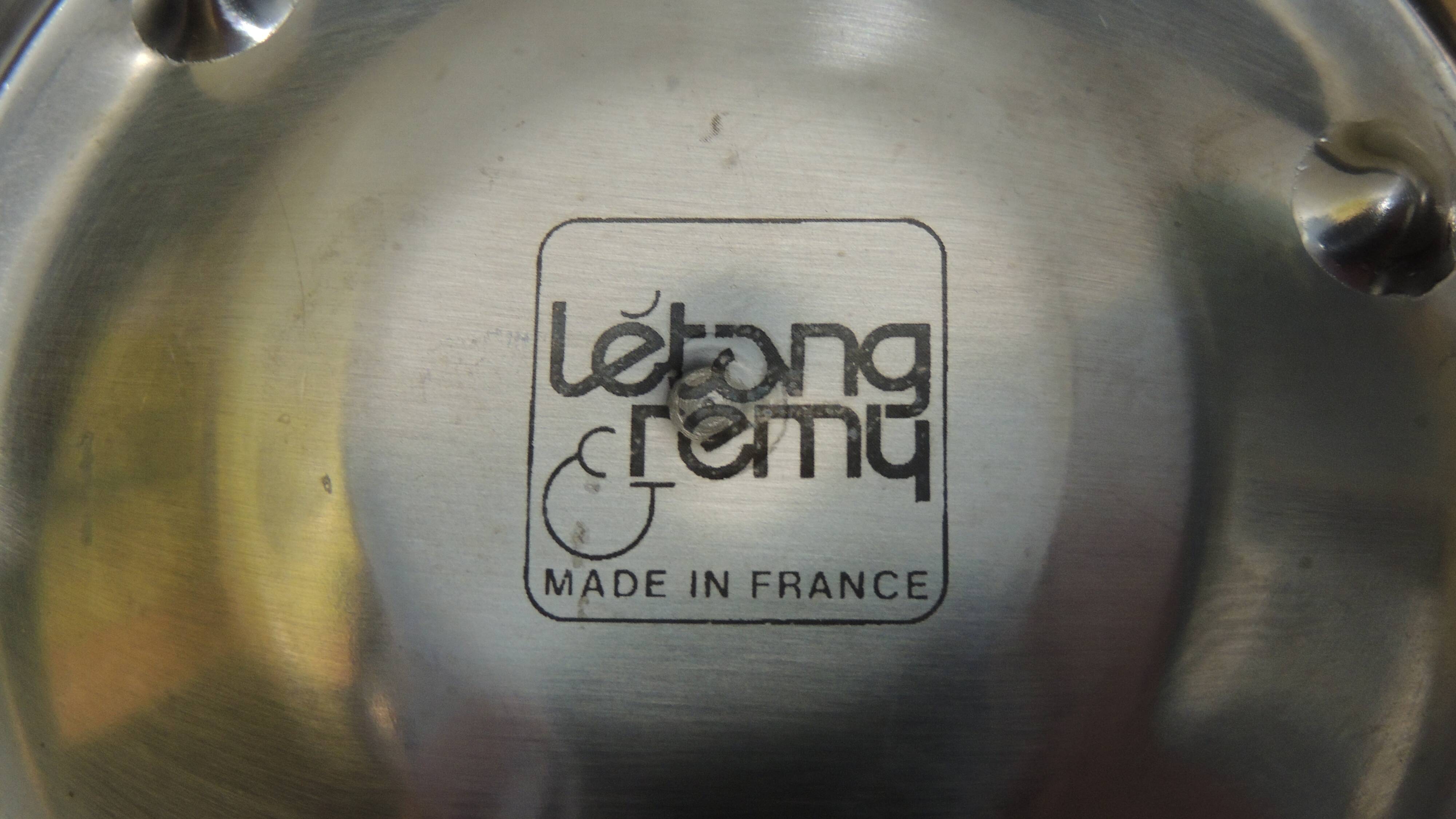 Seau à champagne inox /letang remy /made in france /vintage | Selency