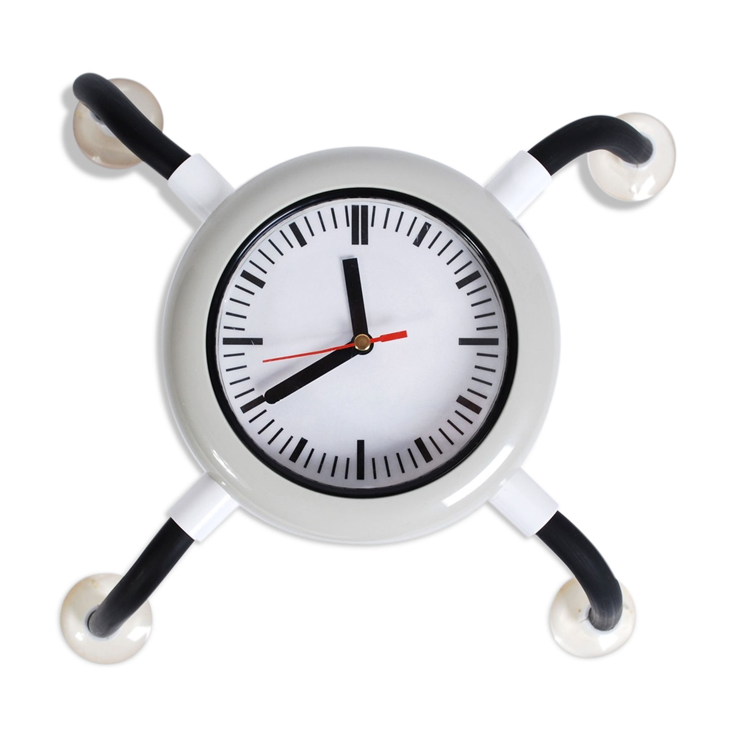 Spider clock de TT Design Belgique des années 80 | Selency