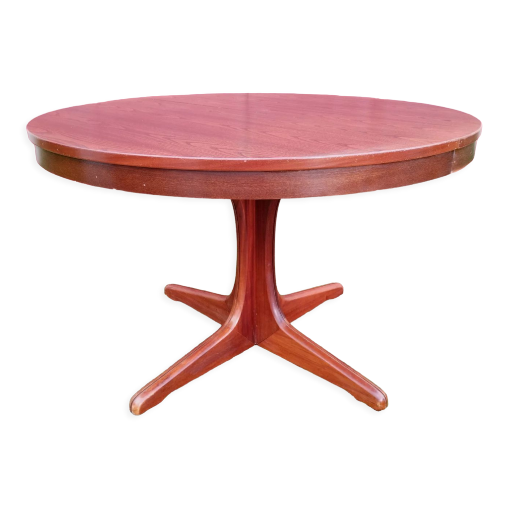 Table ronde scandinave avec rallonge 60 | Selency