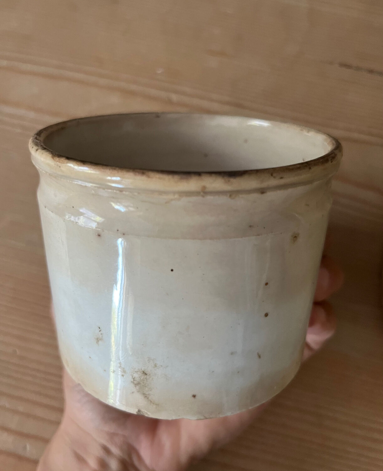 Ancien pot à faisselle Gien | Selency