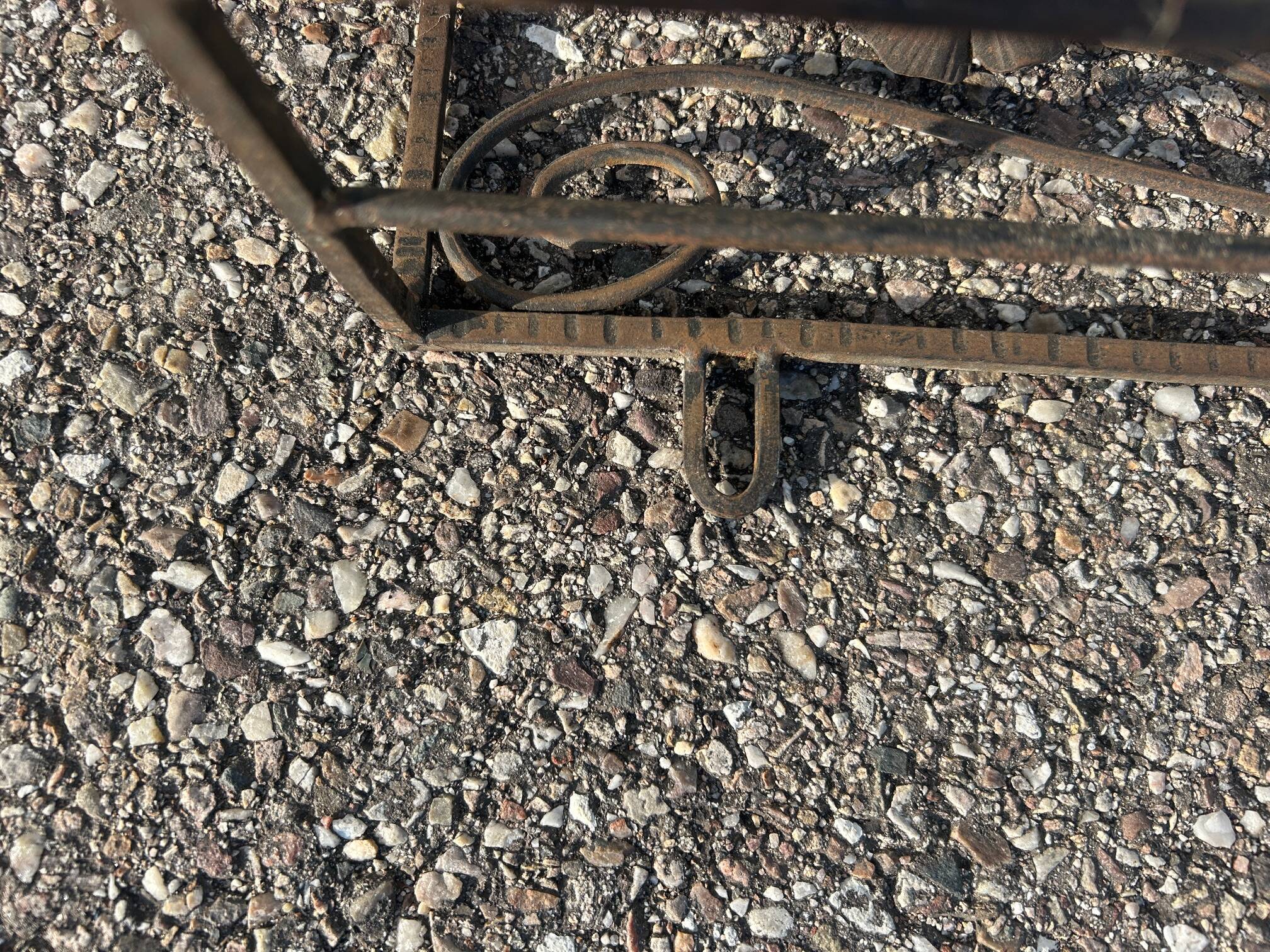 Miroir en fer forgé Art déco | Selency