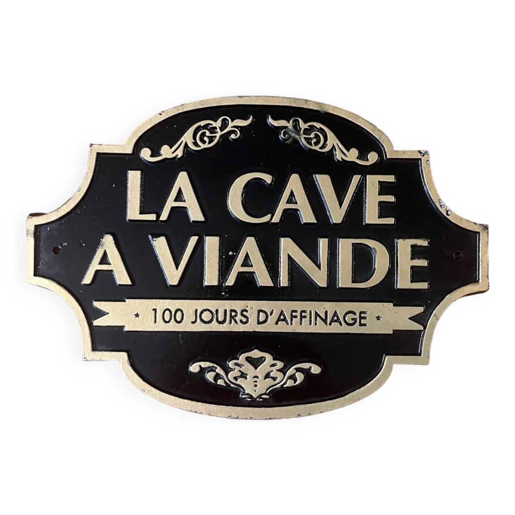 Plaque publicitaire en aluminium | Selency