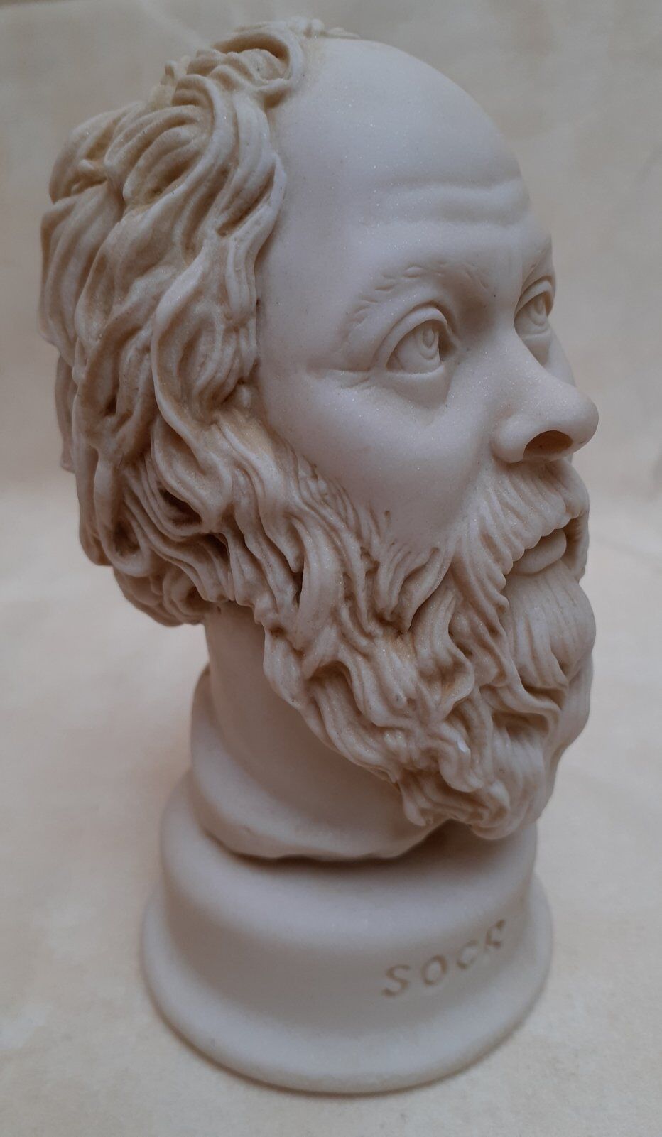 Home & Living Home Décor 14 cm Marble Bust of Socrates from Ephesus ...