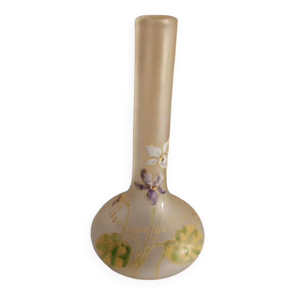 Soliflore Legras en verre émaillé | Selency