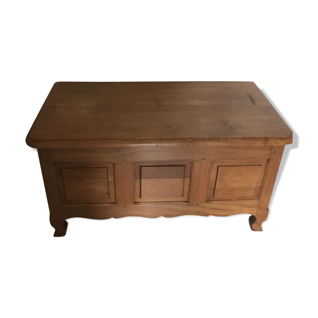 Coffre en chêne massif | Selency