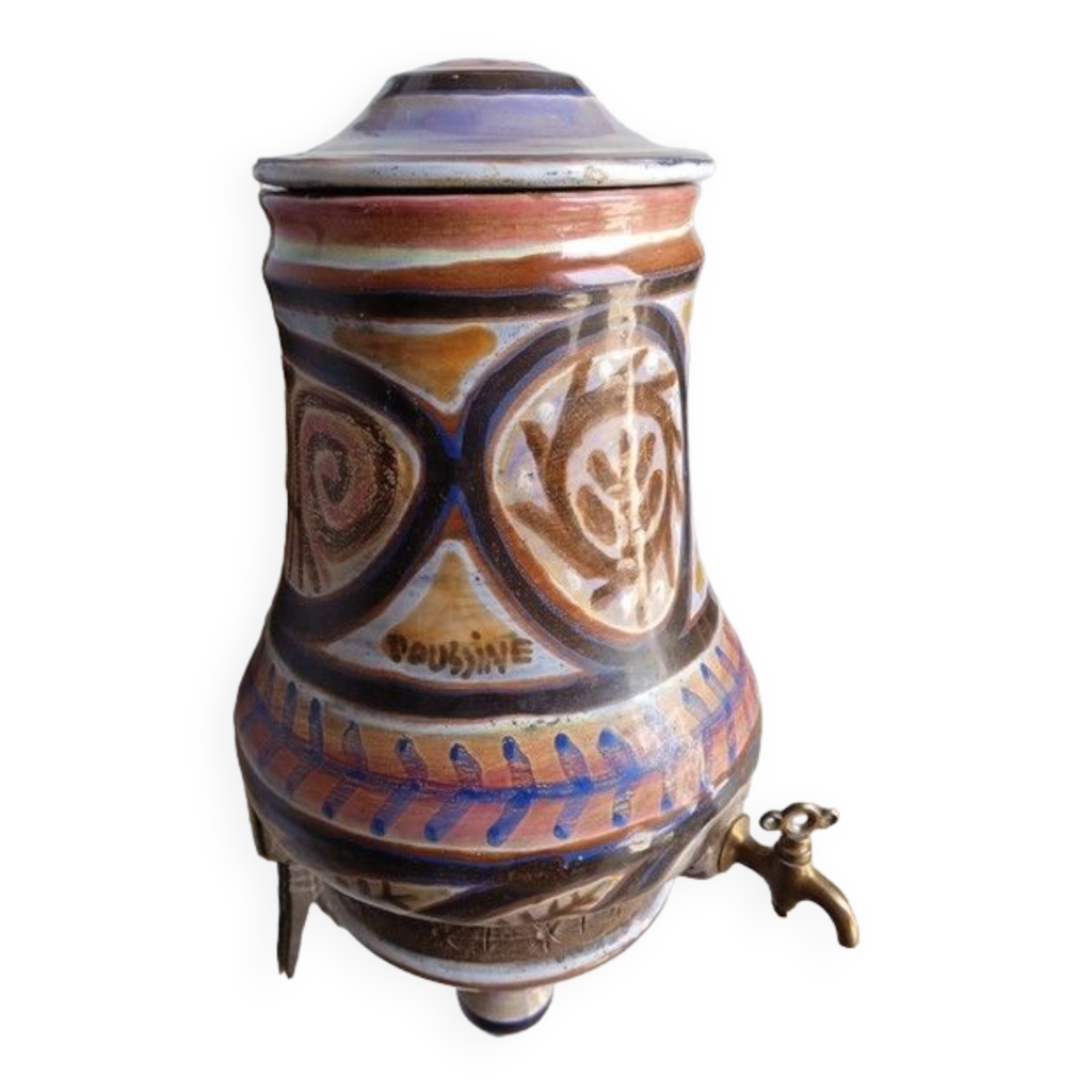 Fontaine céramique 1960 San Vicens Jacques Poussine | Selency