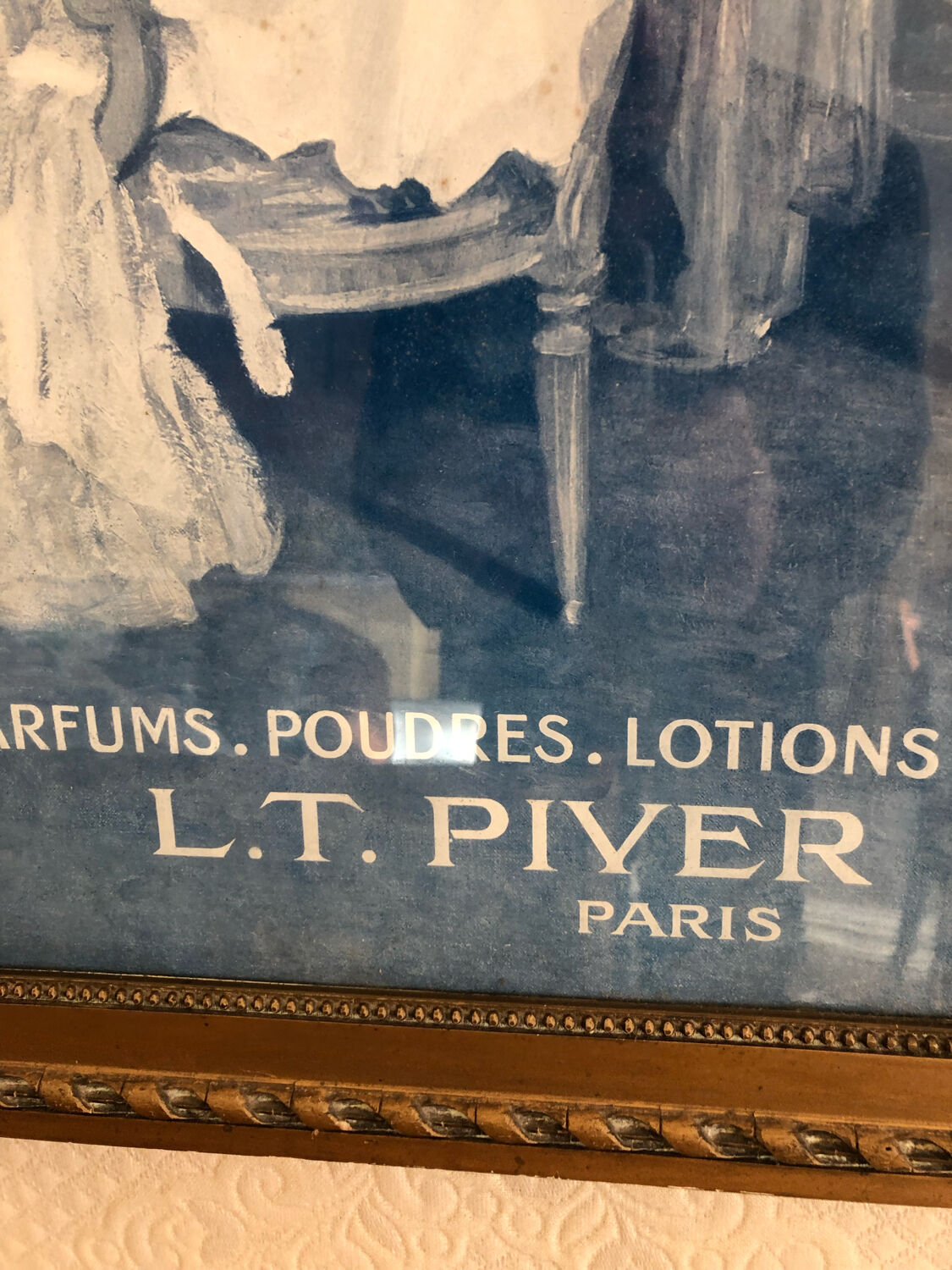 Affiche ancienne L.T PIVER Paris | Selency