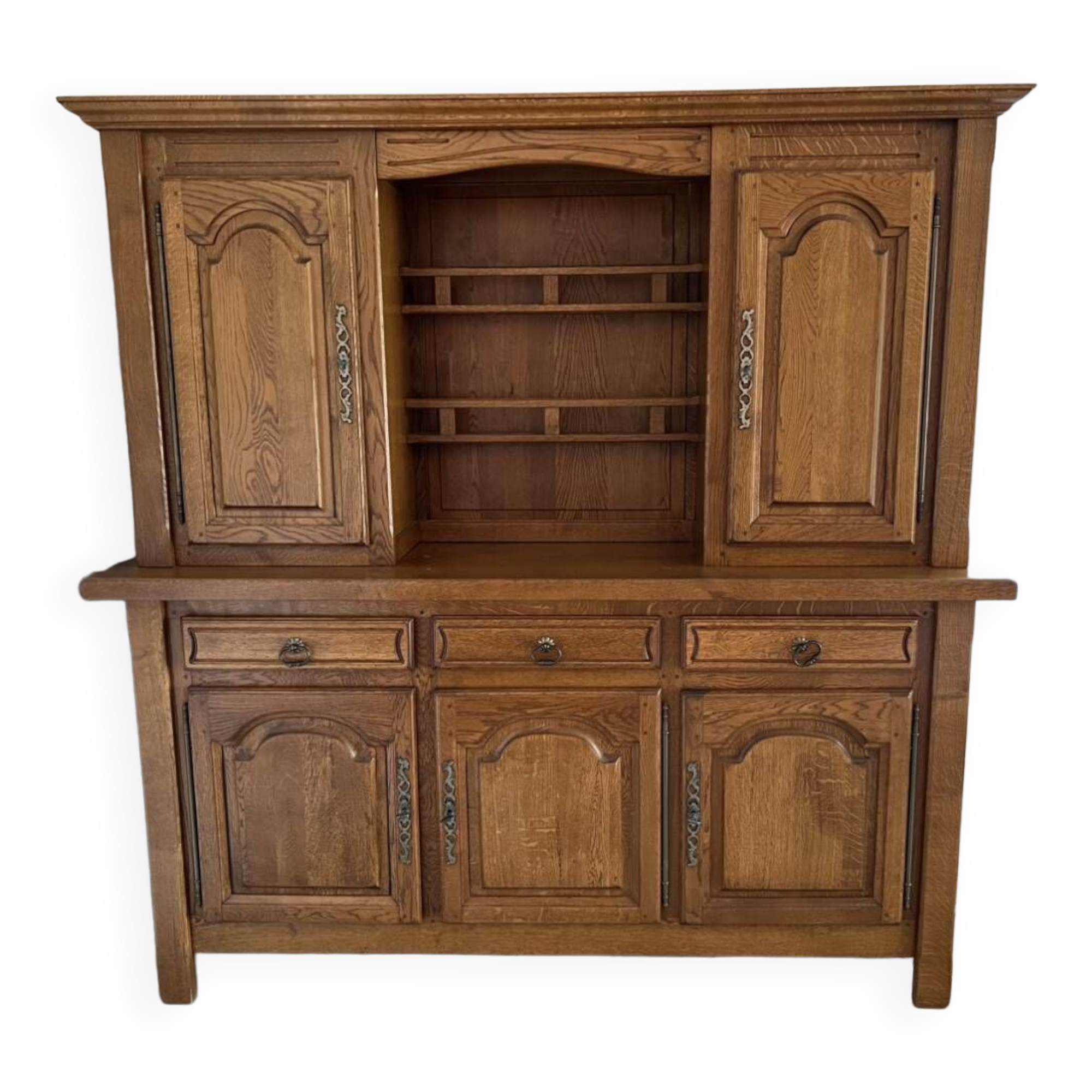 Buffet vaisselier chene massif | Selency