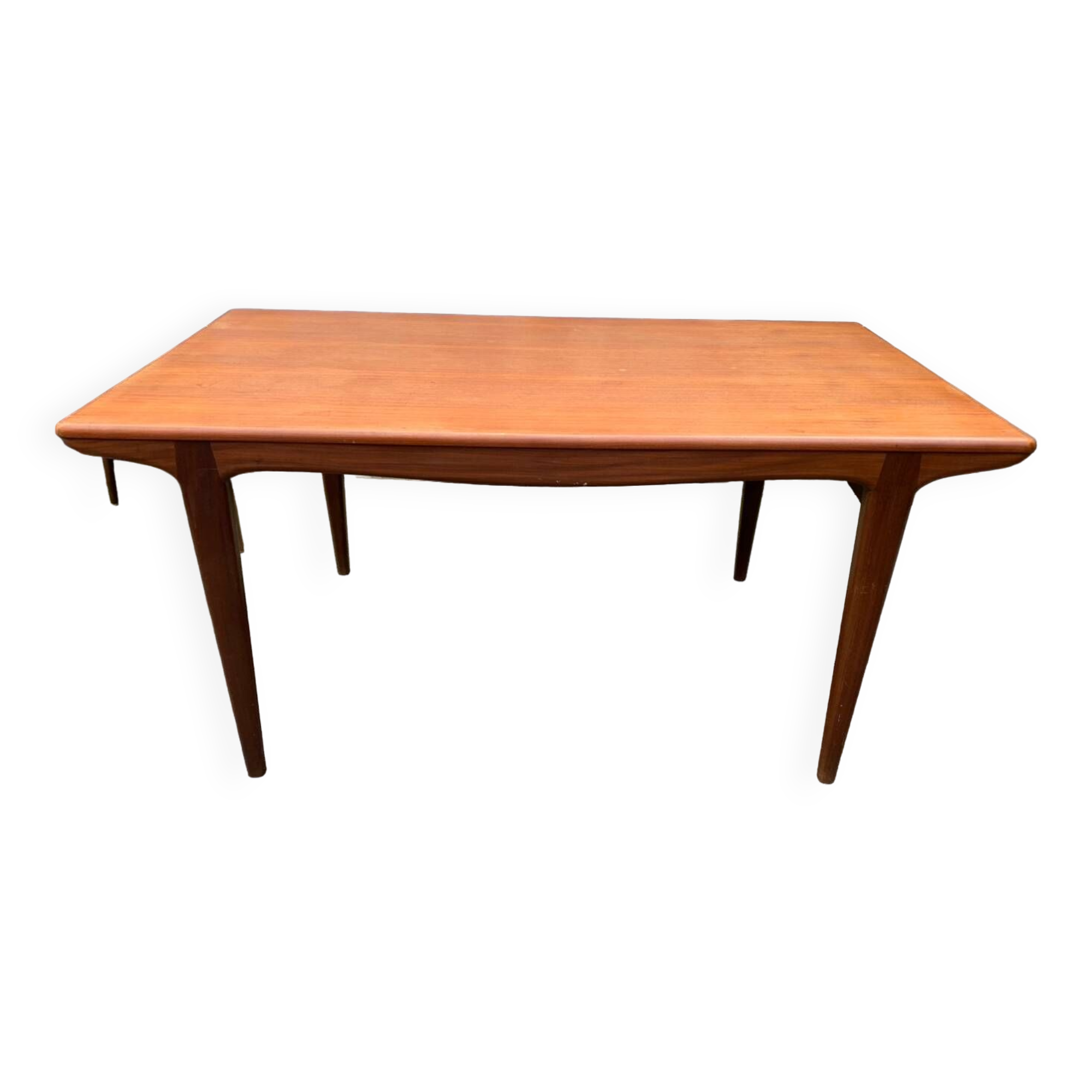 Table à manger scandinave en teck 70’. | Selency