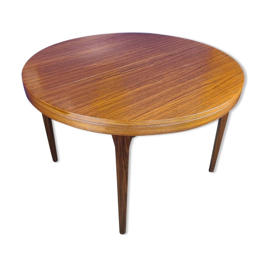 Table à rallonge scandinave en teck 1970 | Selency