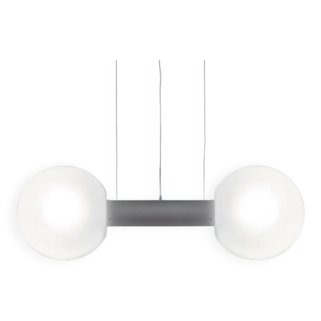 Grande suspension contemporaine « Oxygène » par Delta Light | Selency