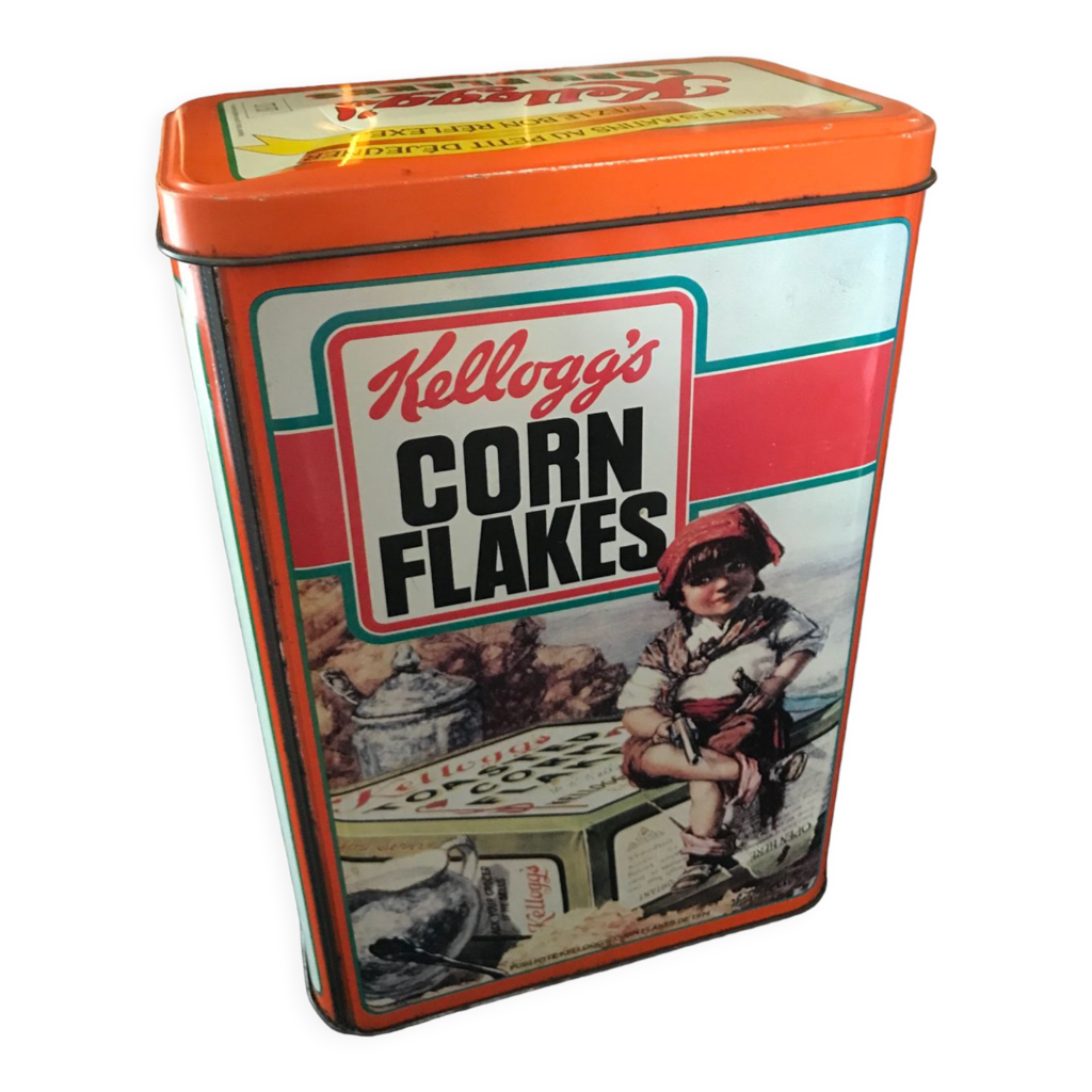 Boîte céréales Kellogs vintage | Selency