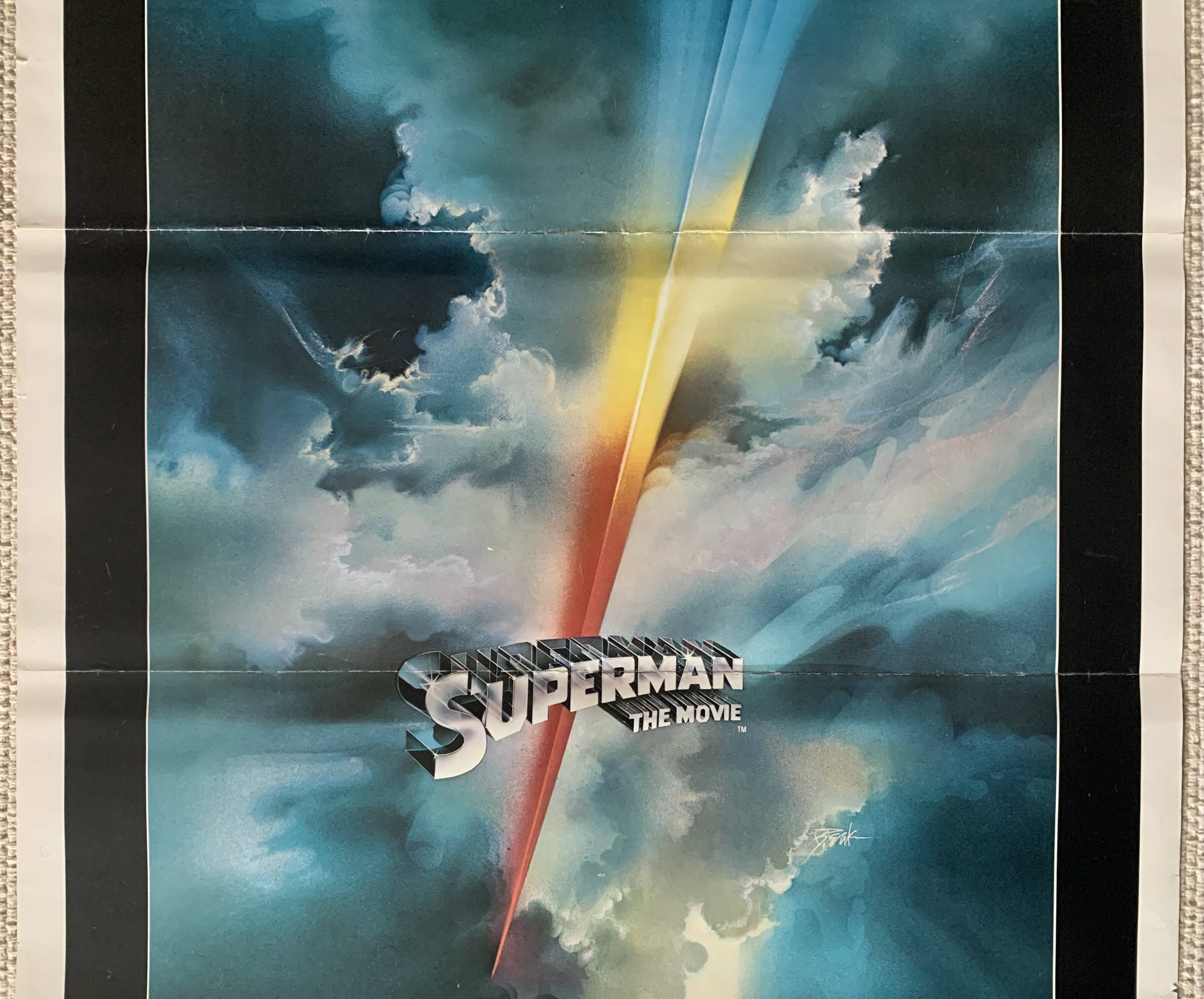 Superman - original 1sheet poster (international style) - 1978 | Selency