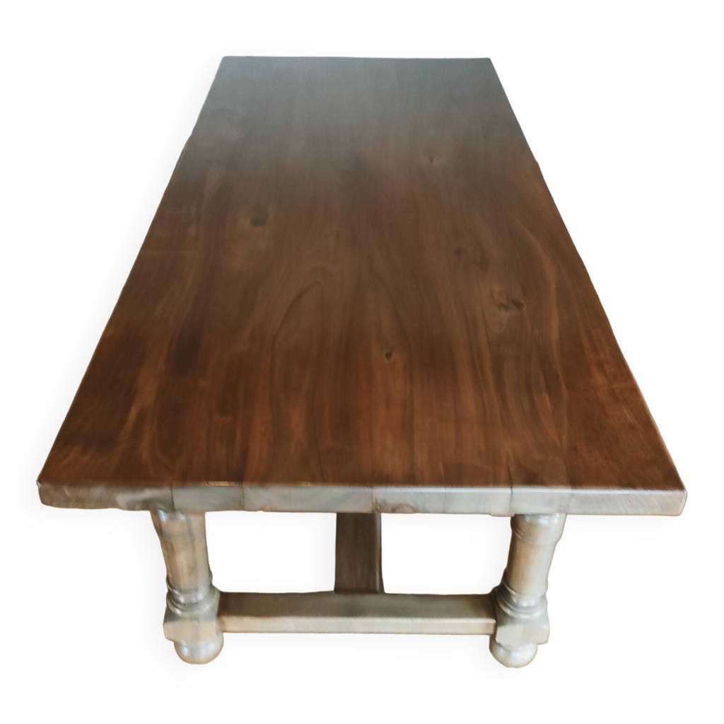 Table monumentale bois massif | Selency