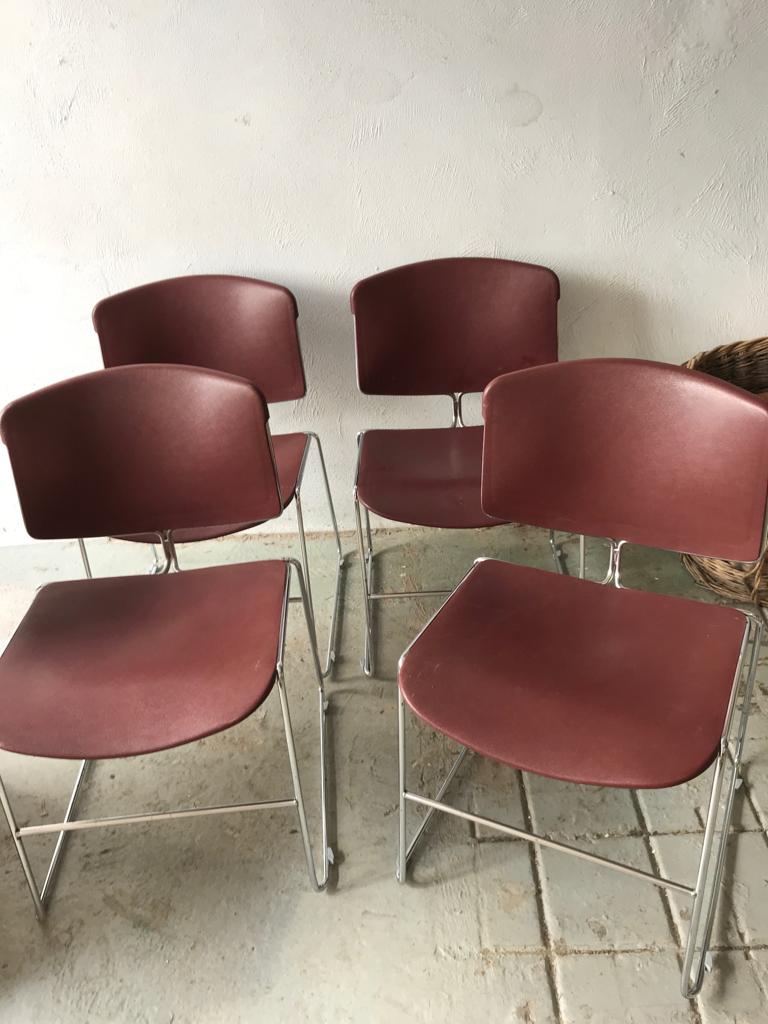 4 chaises Max Stacker | Selency