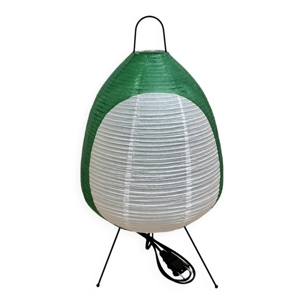 Lampe verte "Design papier et métal". | Selency