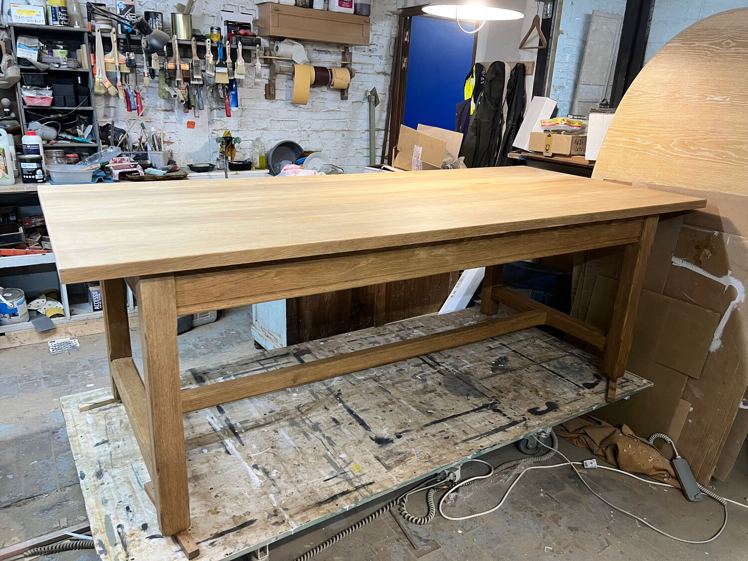 Table de ferme en chêne | Selency