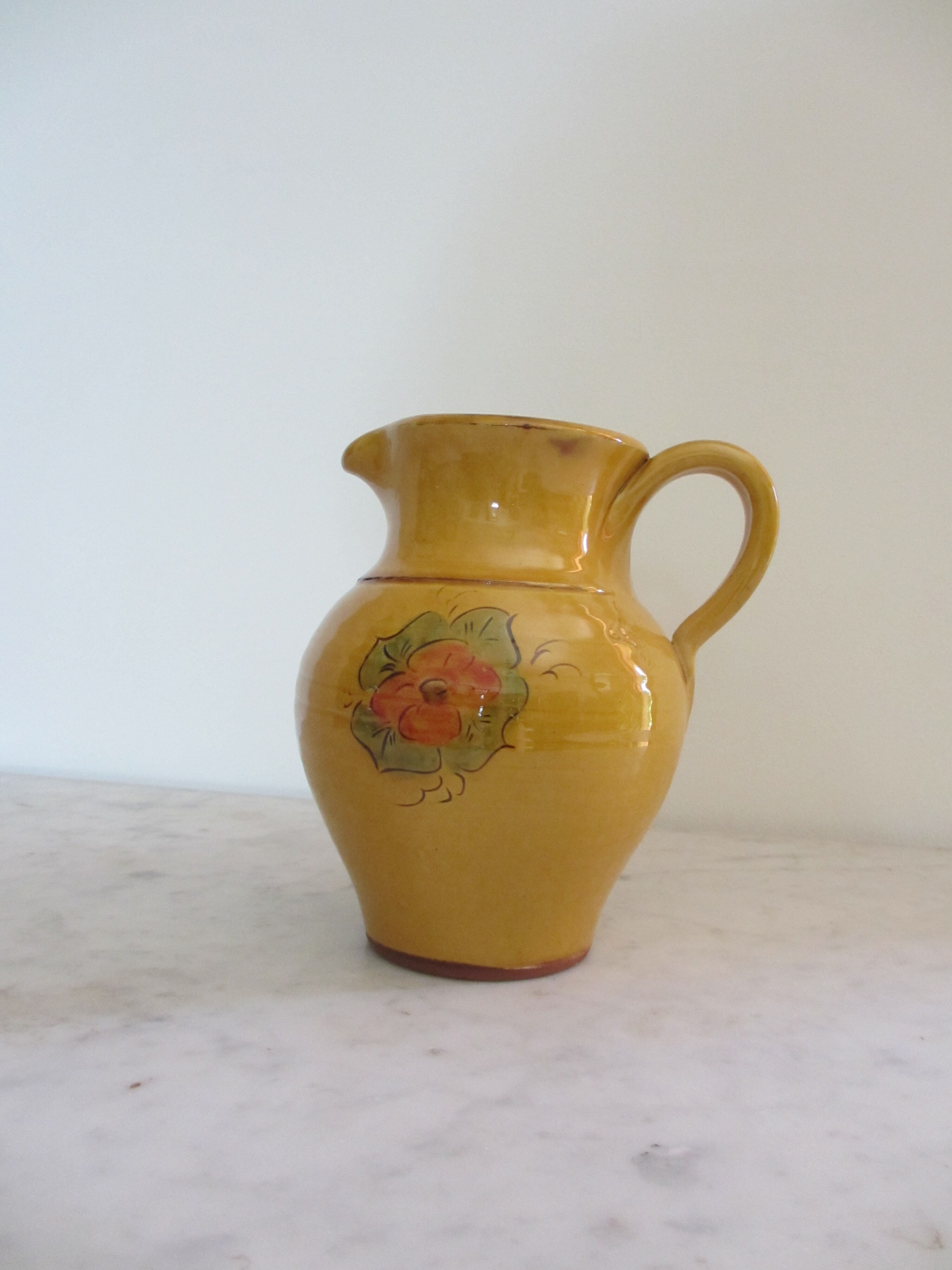 Pichet en terre cuite émaillée | Selency