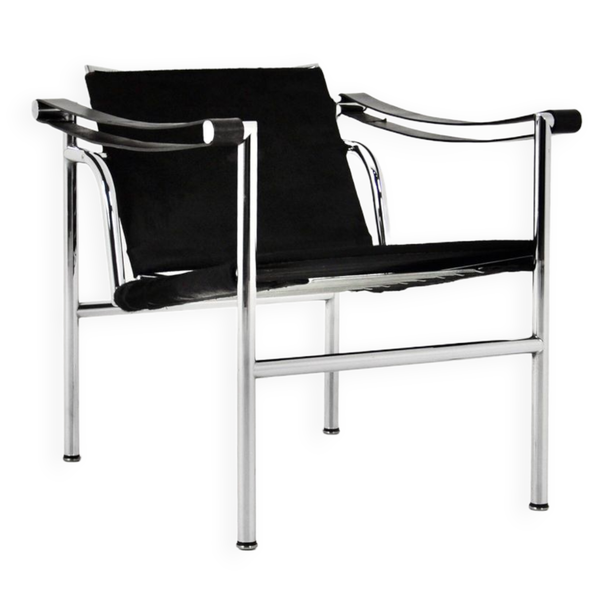 Fauteuils LC1 en peau de vache par Le Corbusier pour Cassina, 1970s ...