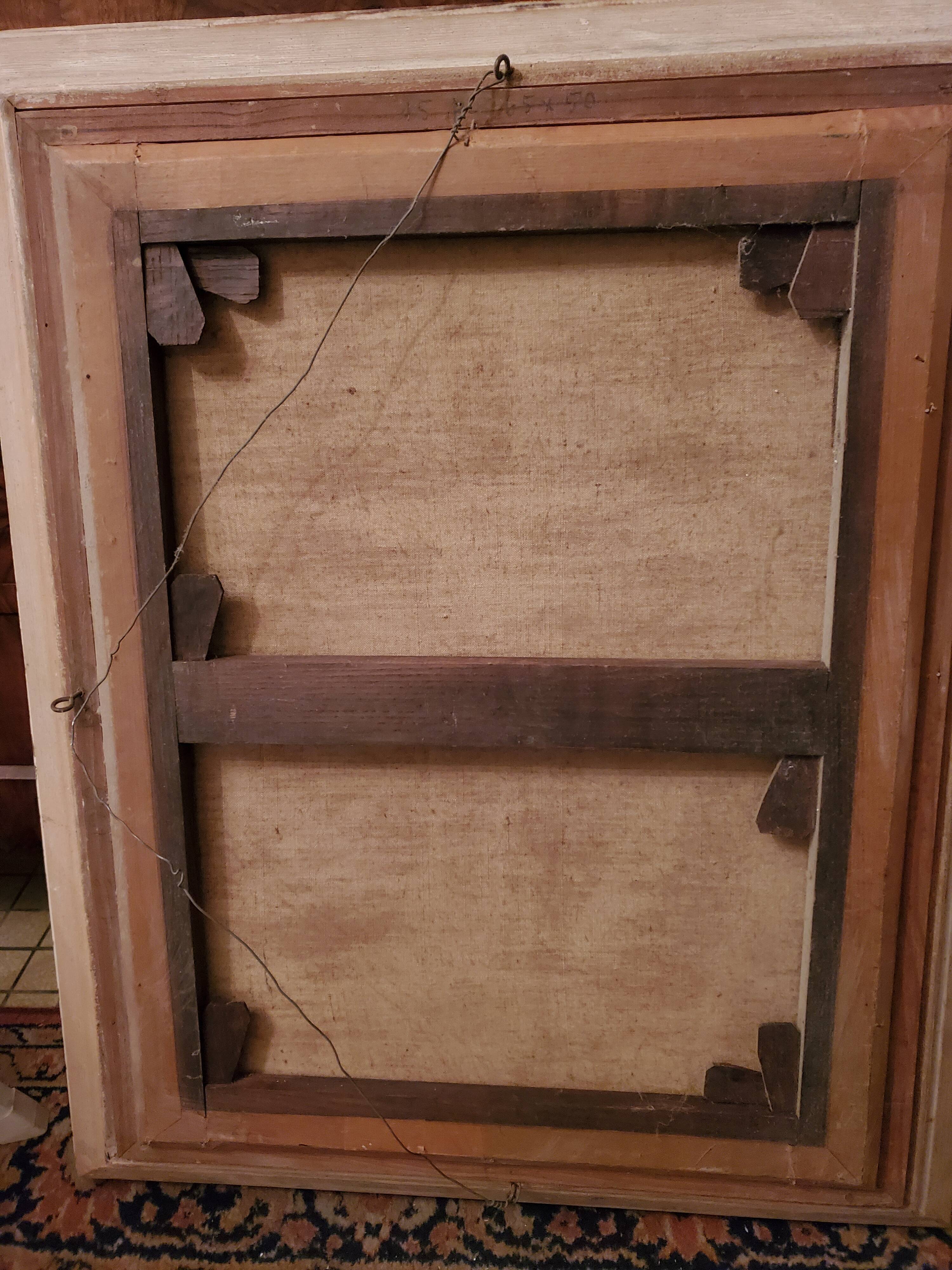 Tableau de Gabriel Arnaud des années 50 | Selency