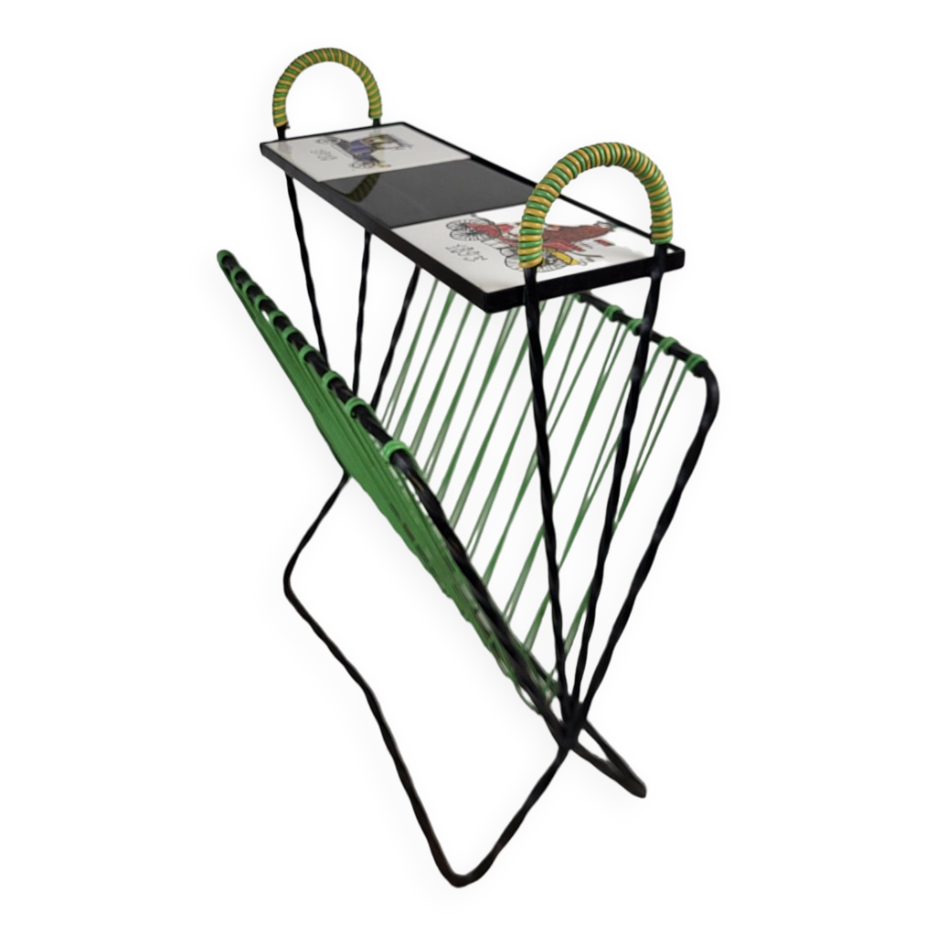 Porte revue tablette vintage Scoubidou | Selency