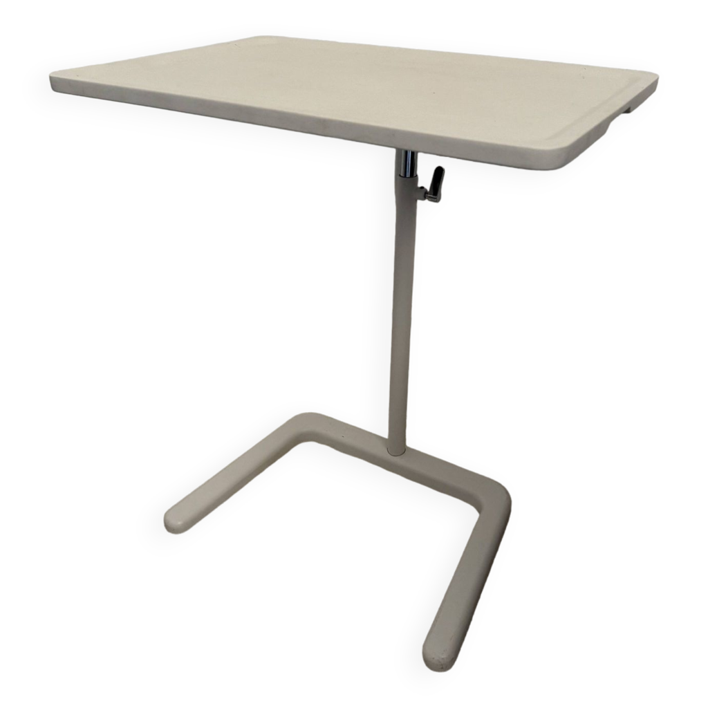 Table d'appoint réglable en hauteur nestable blanc vitra | Selency