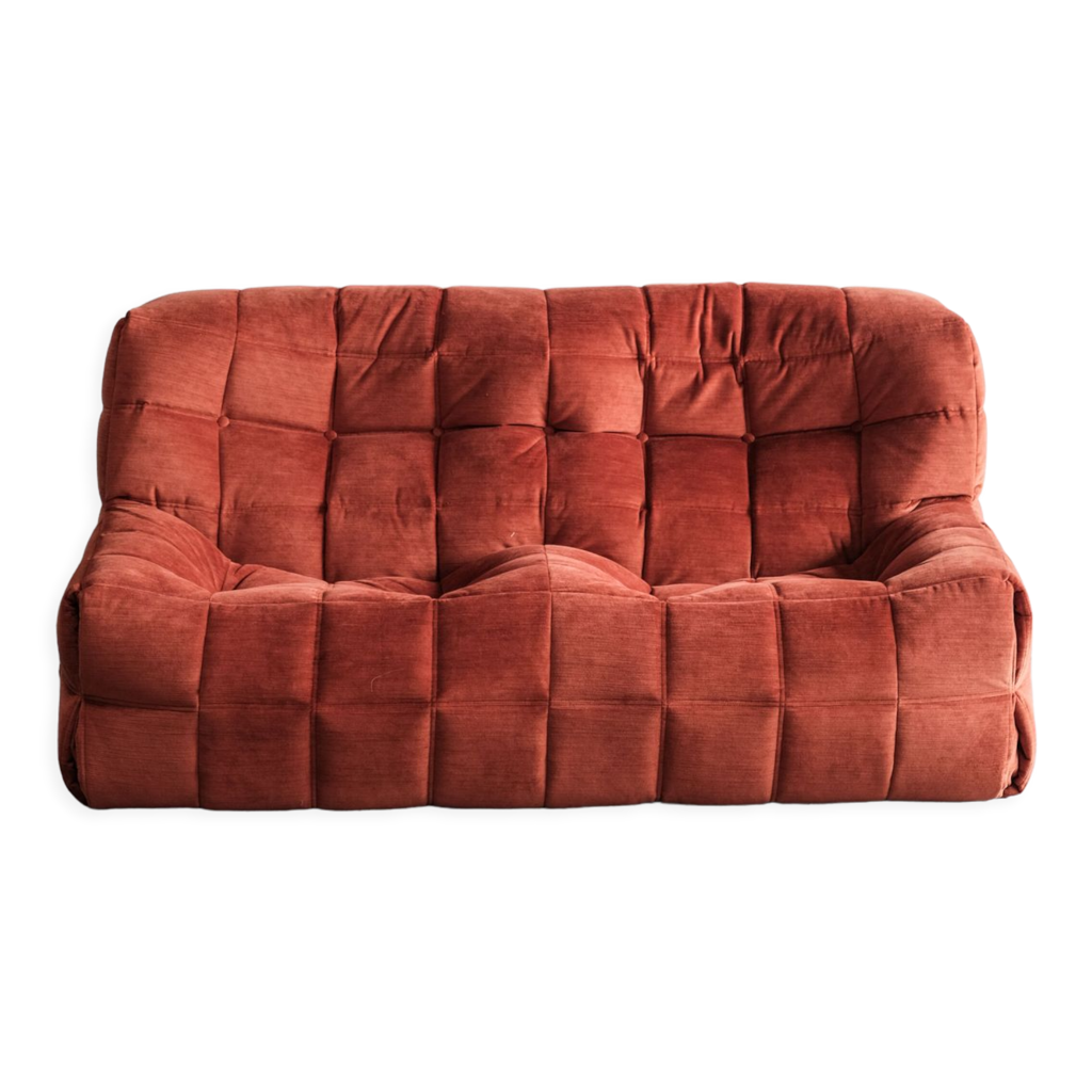 Kashima 2-places par Michel Ducaroy pour Ligne Roset, 1980s | Selency