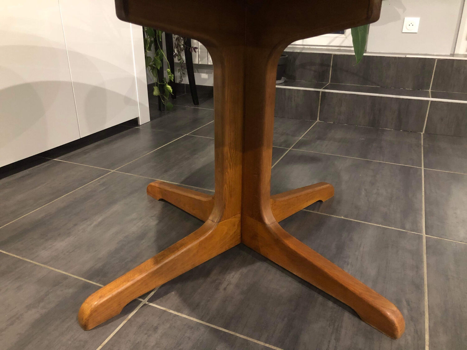 Table extensible vintage Baumann années 1970 | Selency