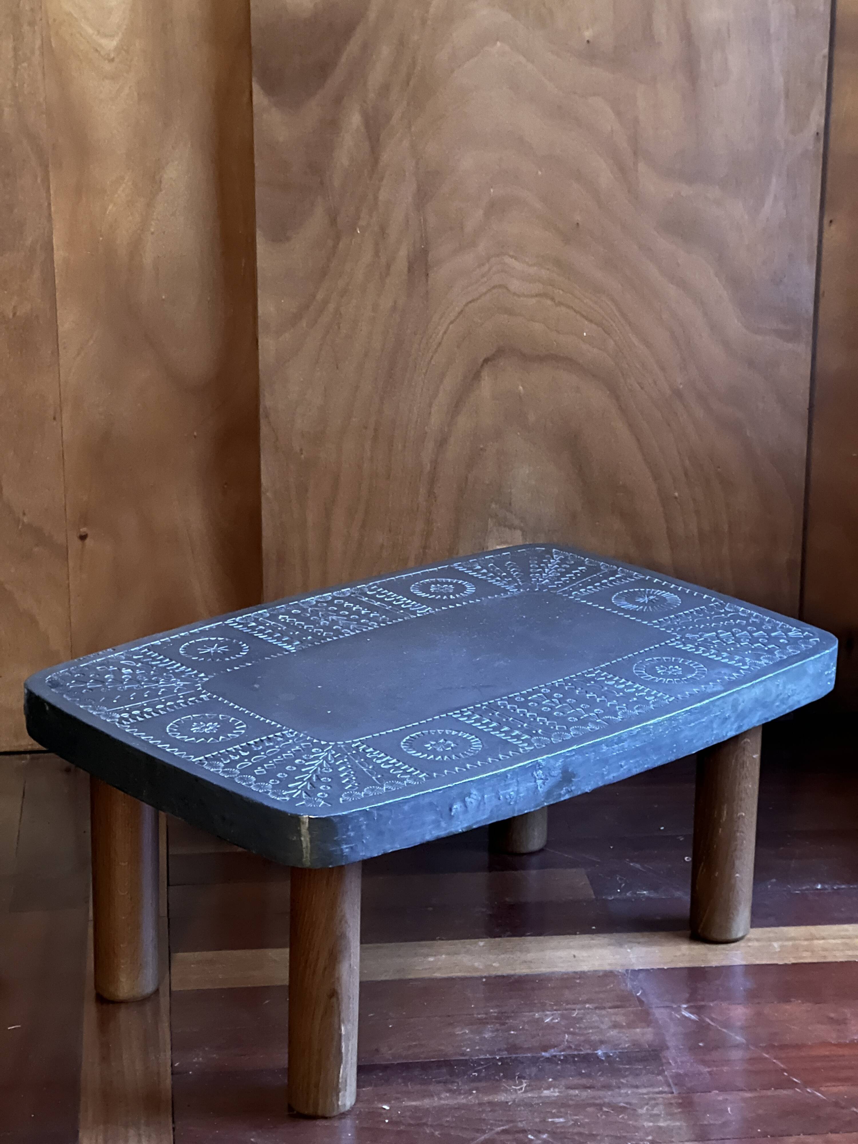 Table basse Roger Capron | Selency