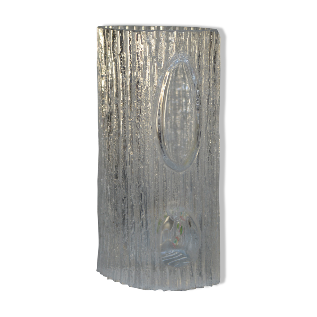 Vase en verre dépoli signé "Daum France" | Selency