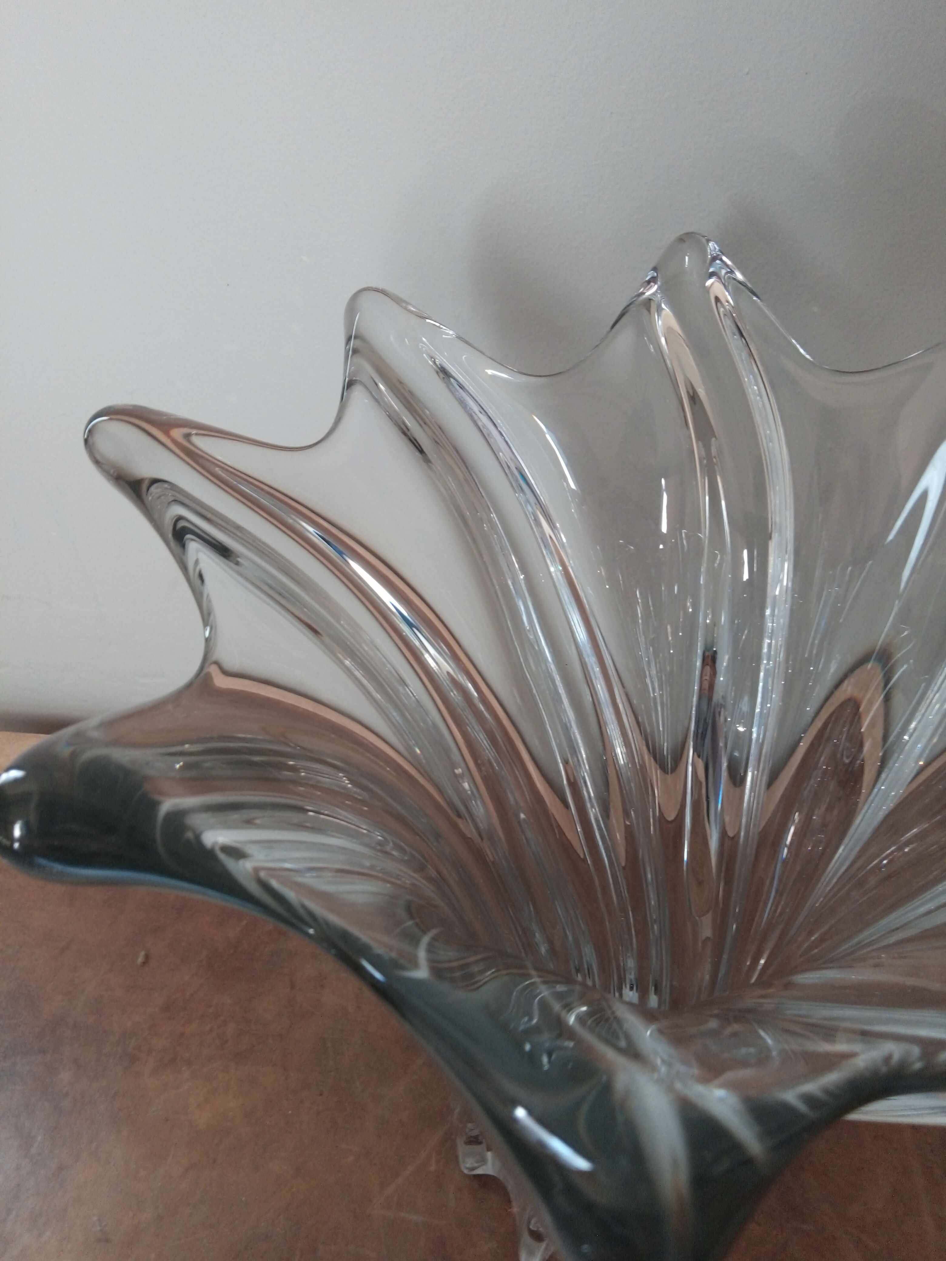 Vase crystal art Vannes France | Selency