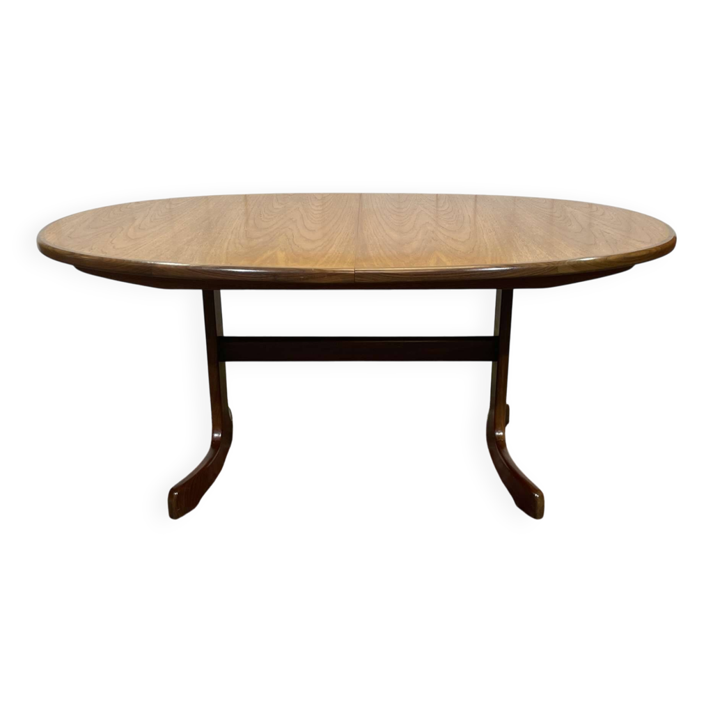 GPlan teak table from the 70s with a butterfly extension | Selency