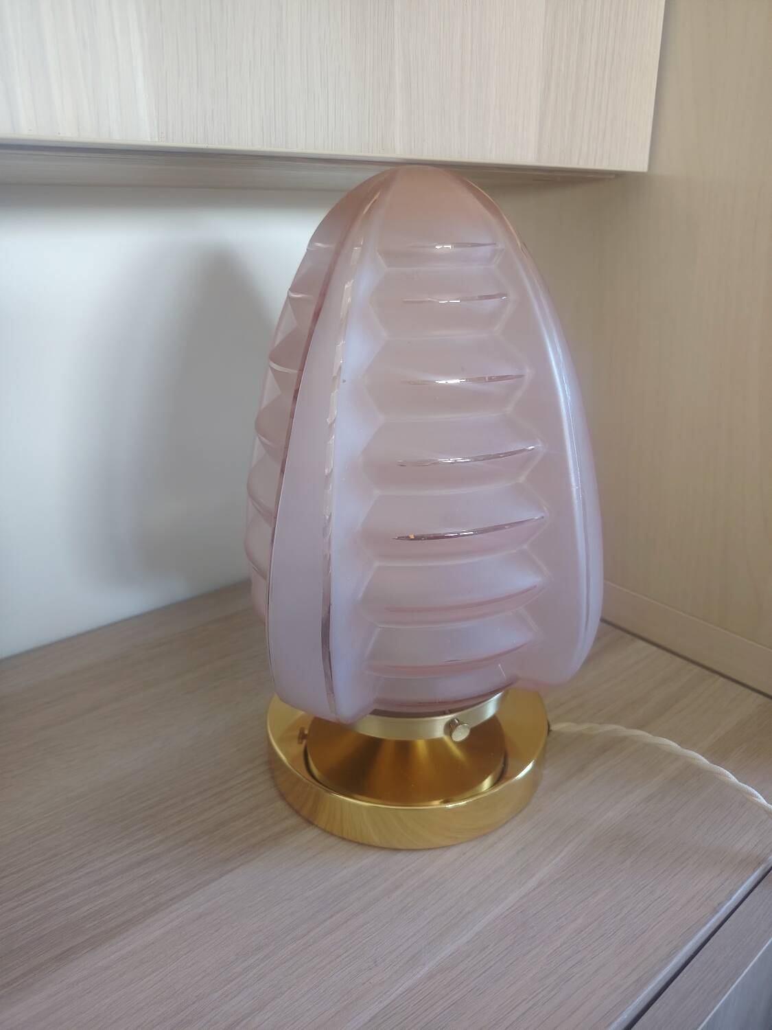 Skyscraper rose en lampe tactile | Selency