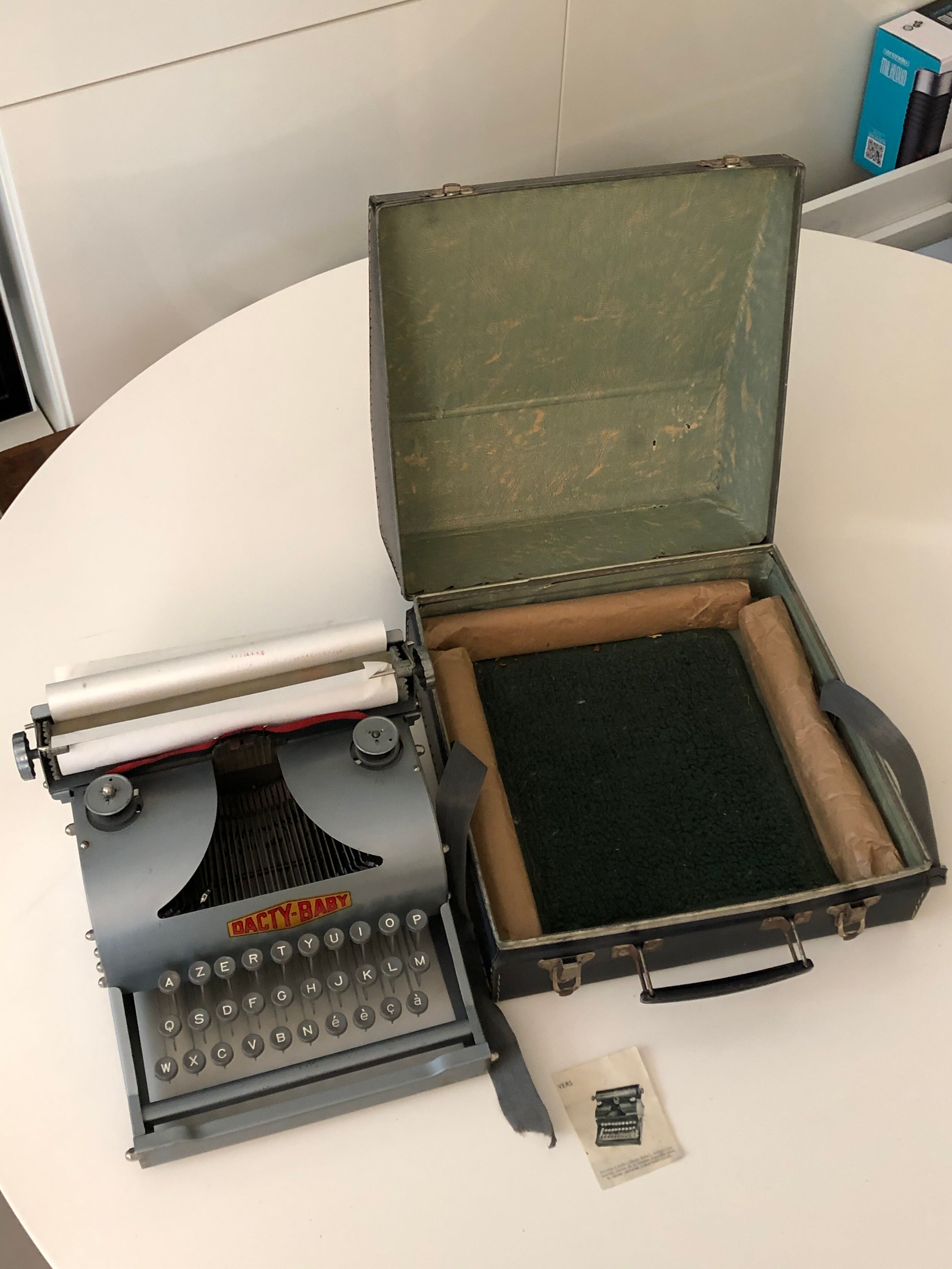 Dacty-Baby machine à écrire enfant vintage | Selency