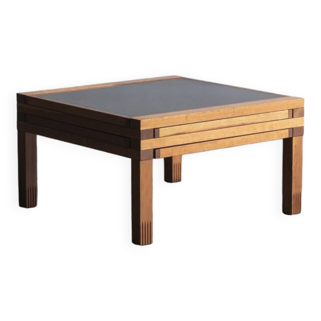 Table basse 'Hexa' de Bernard Vuarnesson pour Bellato, France, années 1980 | Selency