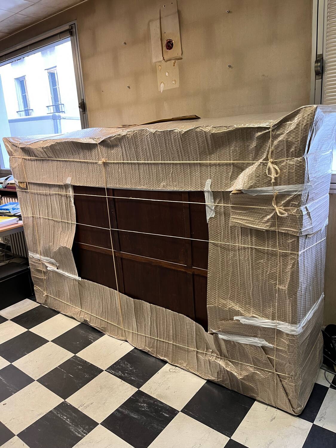 Bibliothèque Flamant modèle "Barker" 4 portes / 12 tiroirs | Selency