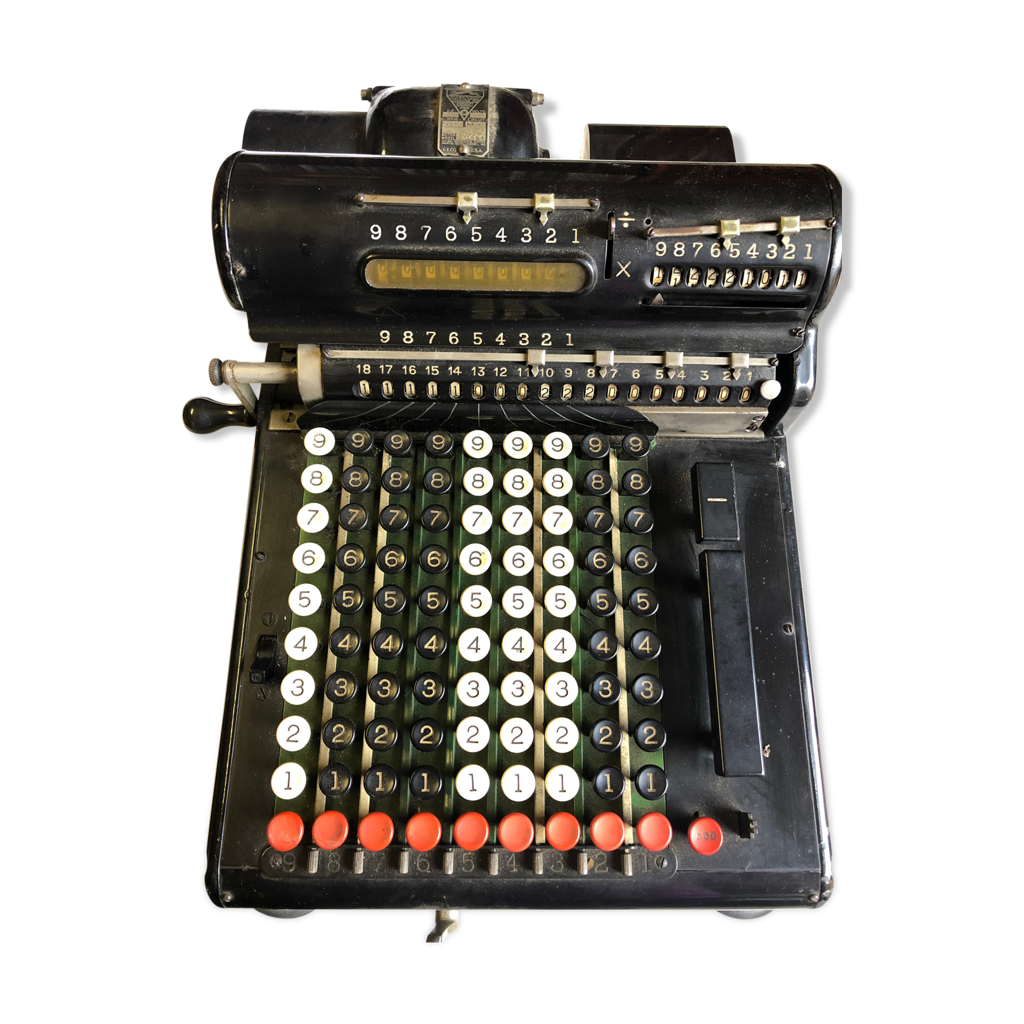 Machine à calculer / calculatrice mécanique Marchant | Selency