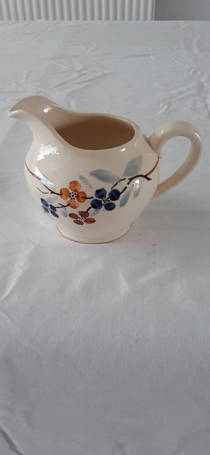 Pot à lait crémier sarreguemines | Selency