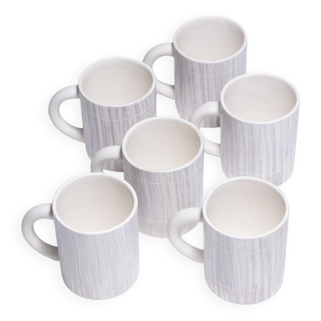Ensemble de 6 tasses en porcelaine, fasold & stauch, 1960s | Selency