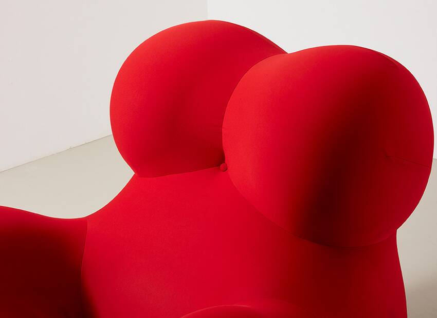 Gaetano Pesce Big Mama Up5 Up6 Lounge Chair Ottoman Pour B7b Italia 1969 Selency