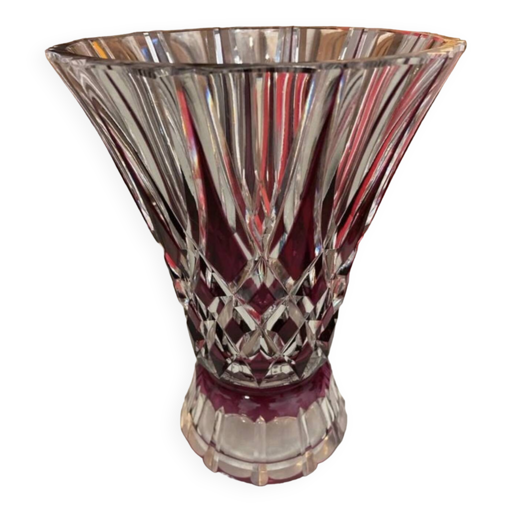Grand vase en cristal Saint Louis | Selency