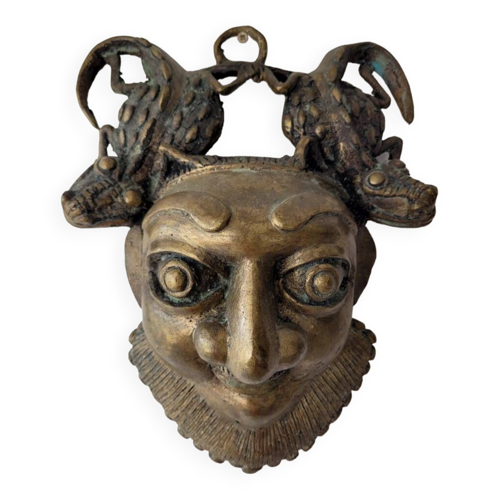 Masque en bronze | Selency