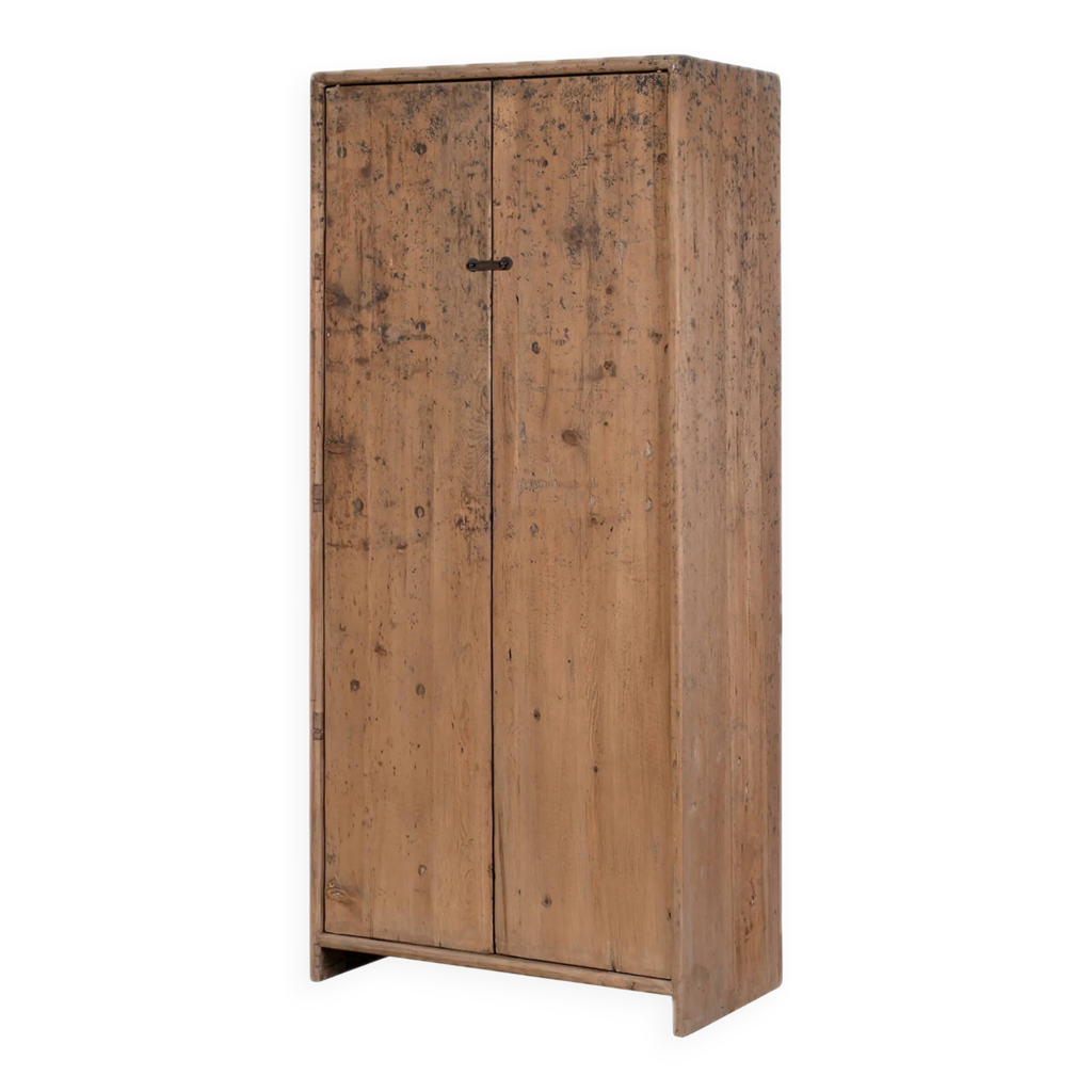 Ankang - Armoire chinoise minimaliste en pin recyclé n°1 | Selency