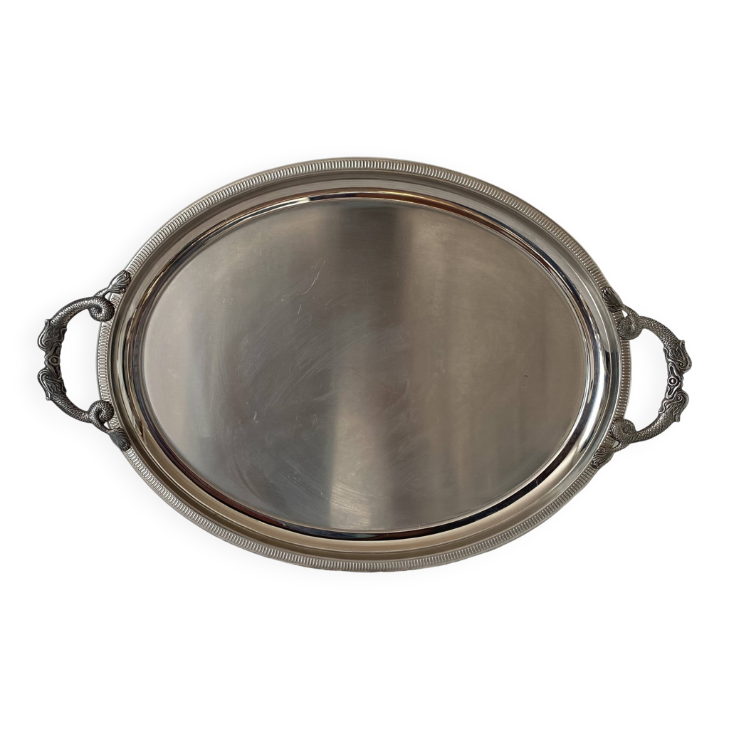 Plateau en inox Jean Couzon | Selency