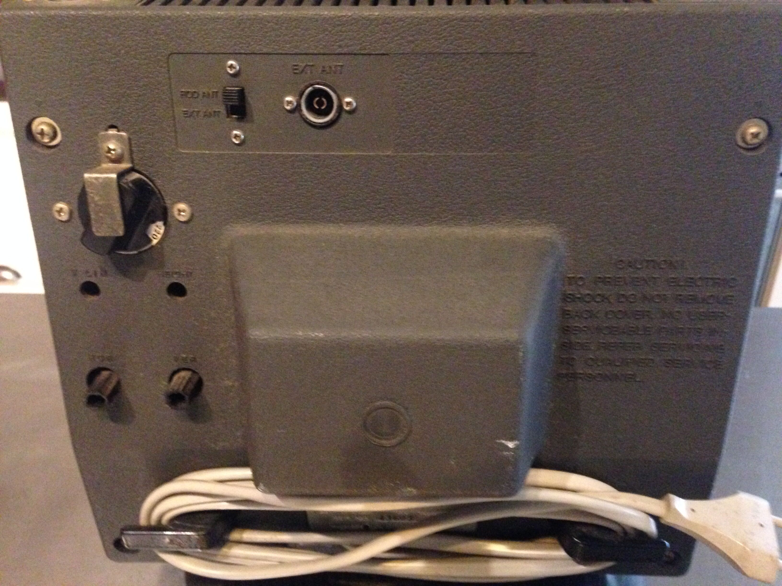 Television portable vintage Sony, Solid State années 70 | Selency