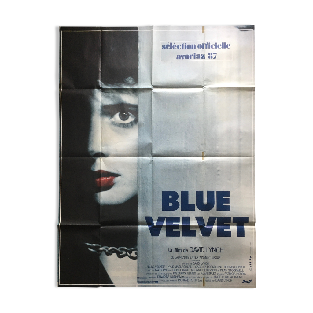Blue Velvet - Affiche originale - 1986 | Selency