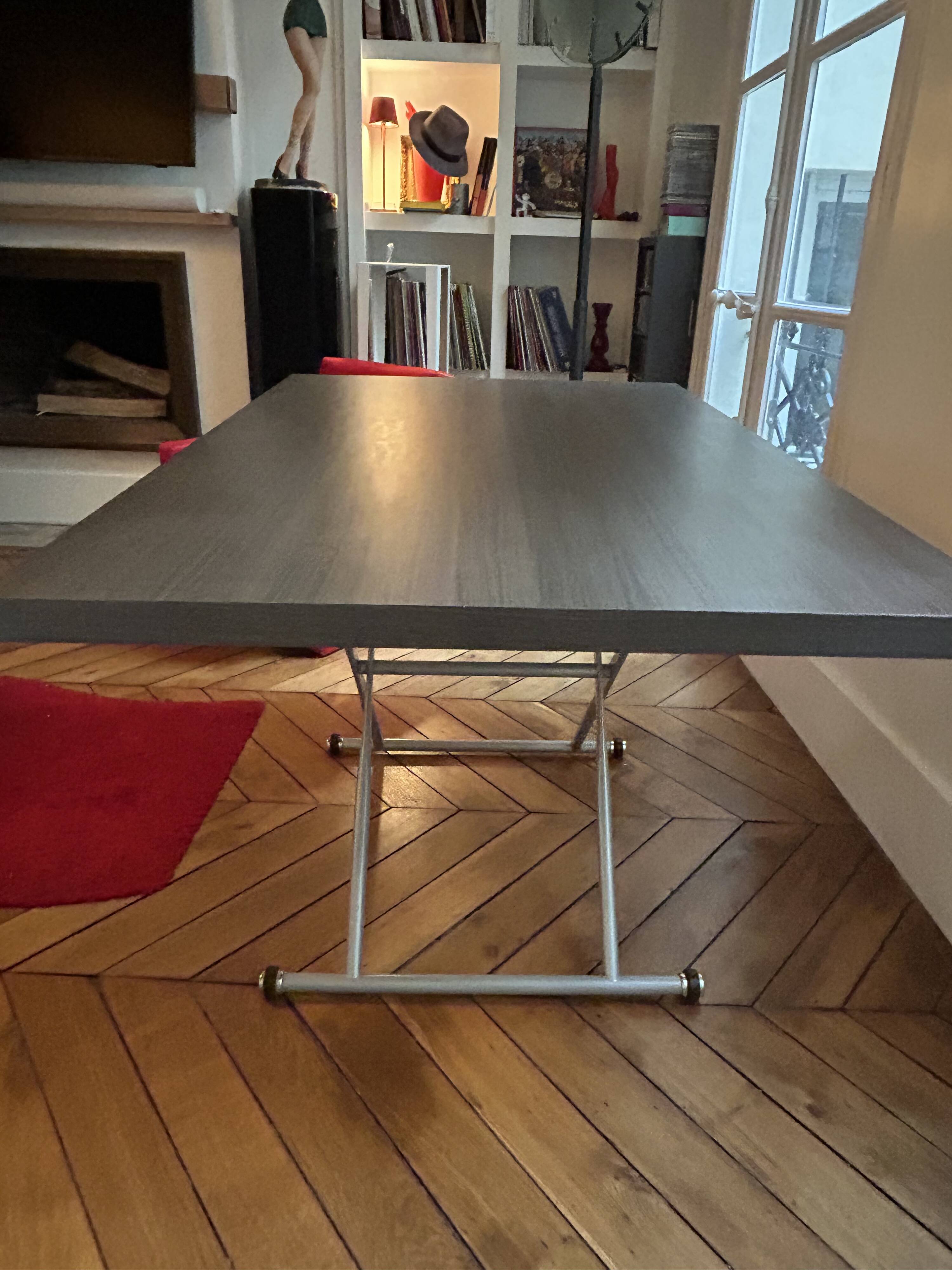 Table transformable en table basse 2 hauteurs | Selency